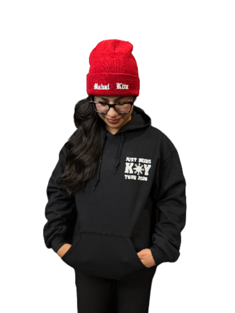 Just Being Koy 2025 Tour Hoodie – Merch Method, Inc