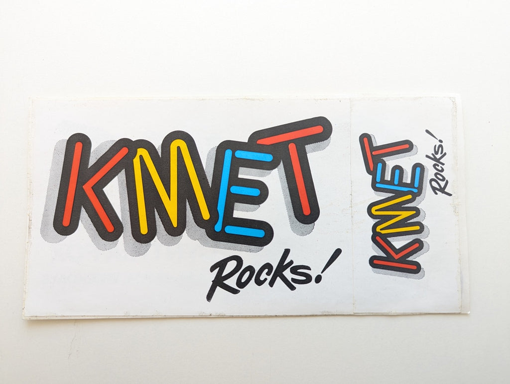 White KMET Rocks! – Merch Method, Inc